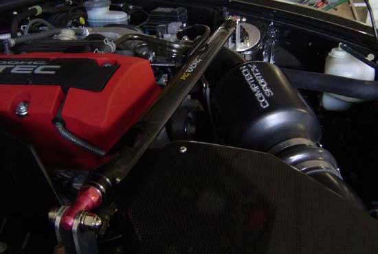 COMPTECH cold air intake & MG RACING domstrebe - Marktplatzarchiv ...