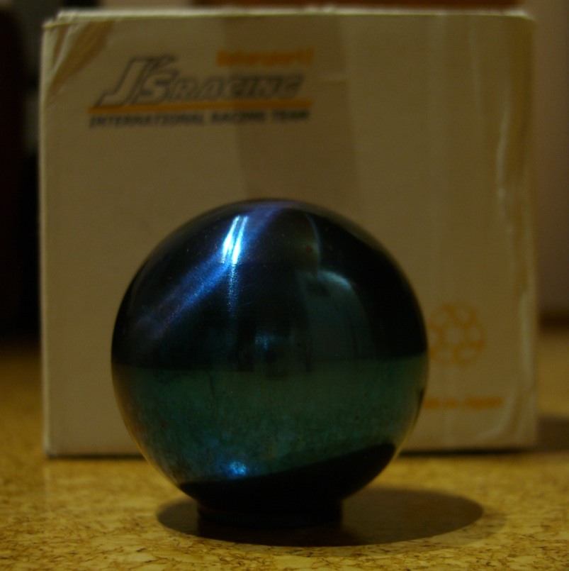 J's Racing Titanium Knob Blue - Marktplatzarchiv - S2000 Owners Club Forum