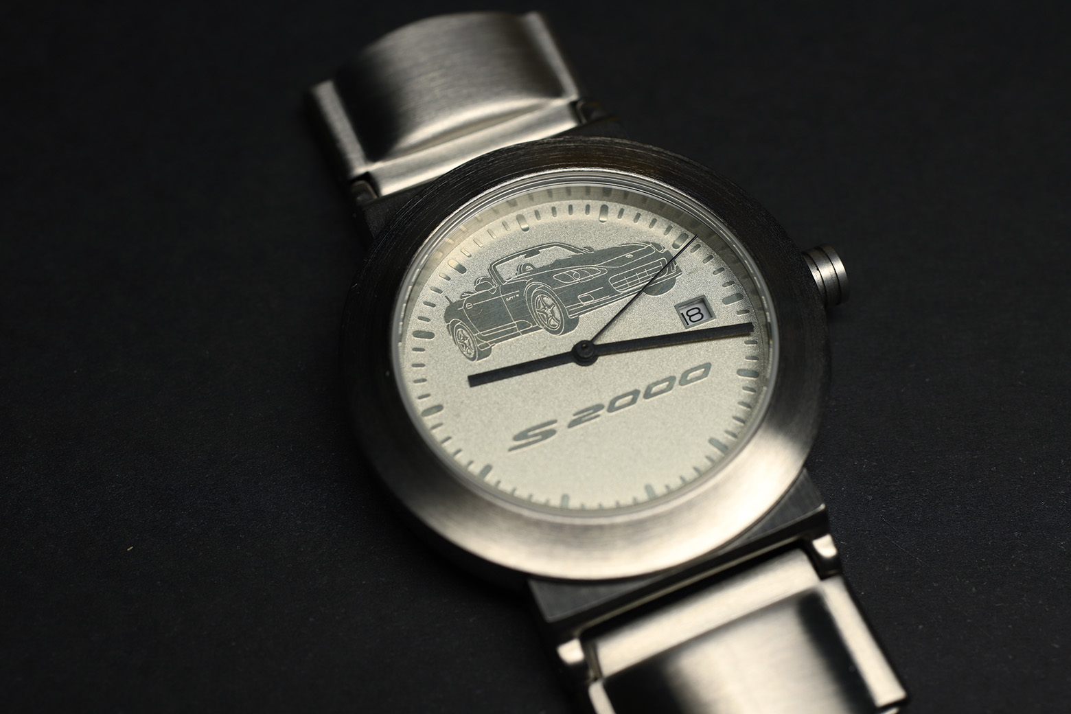 HONDA S2000 Logo Uhr, Unikat Prototyp, German Design Collection IP-CT Ø ...